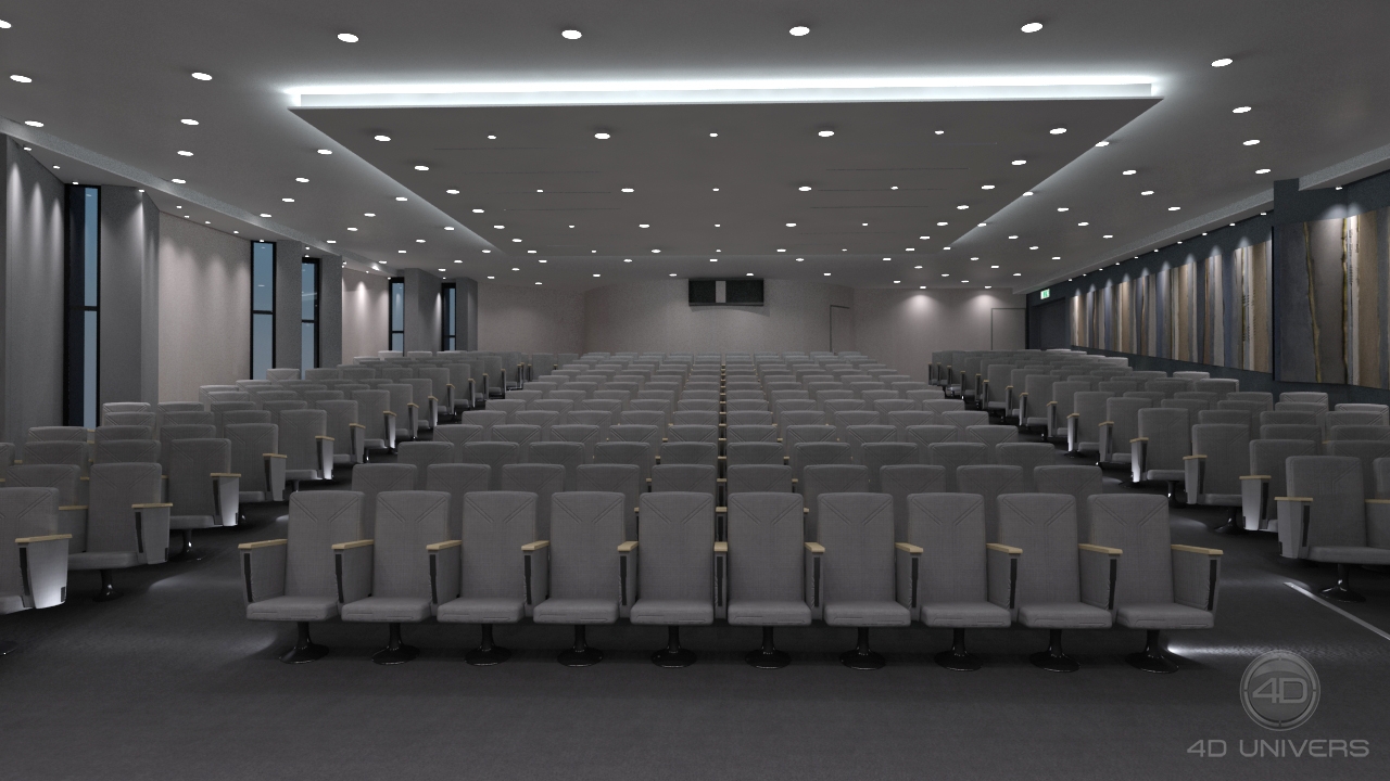 salle de conférences en image synthèses – 4D Univers • Studio Animation ...